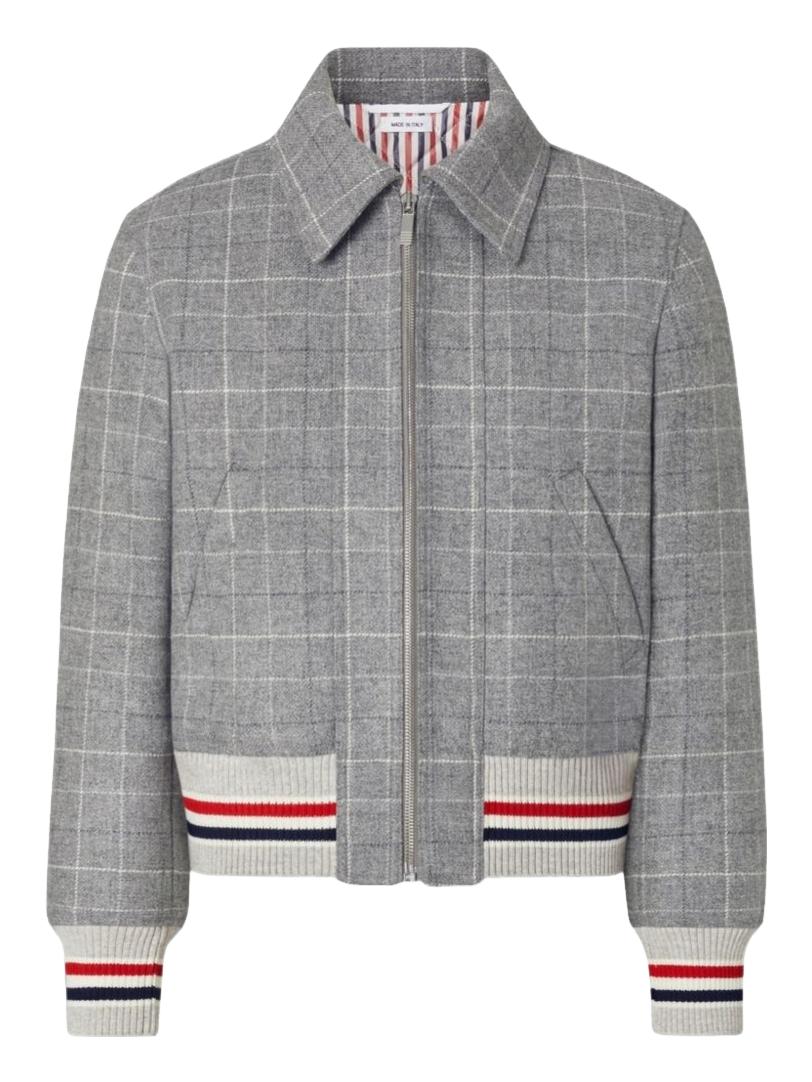 THOM BROWNE Thom Browne Windowpane Houndstooth Tweed Jacket